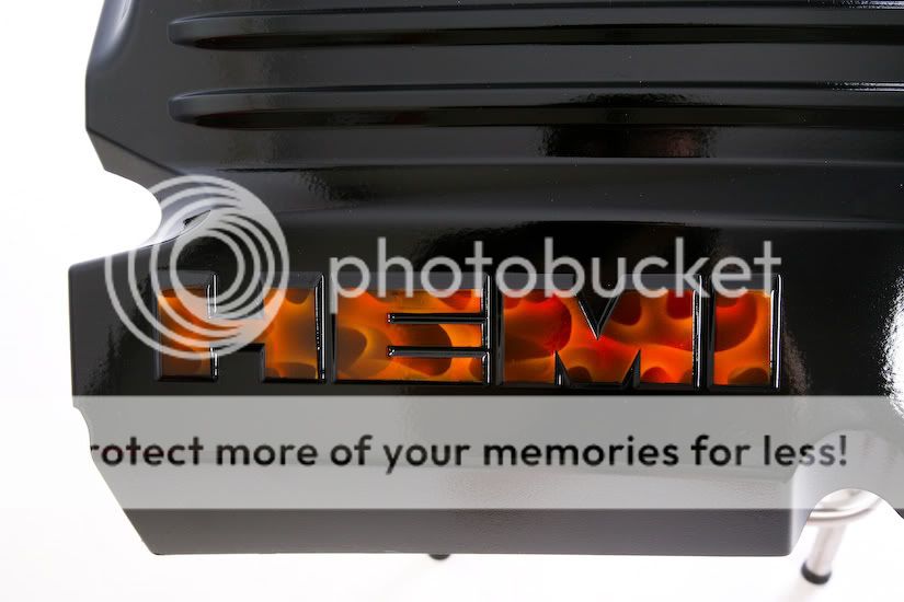 F.S. Airbrushed Custom True Fire HEMI engine cover | LX Forums Forum