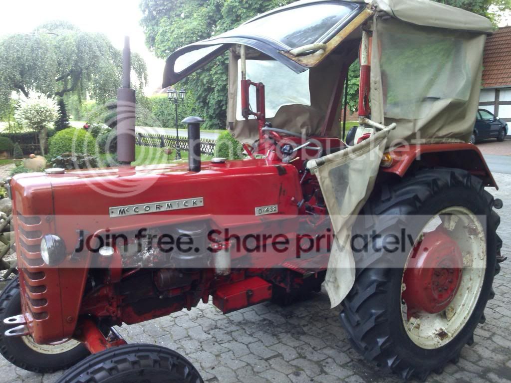 Fritzmeier Verdeck für IHC 432 - International Harvester Neuss
