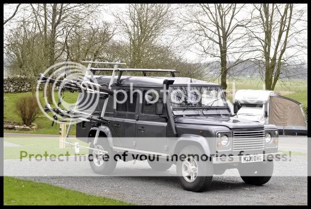 Defender Bike Rack | LandyZone - Land Rover Forum