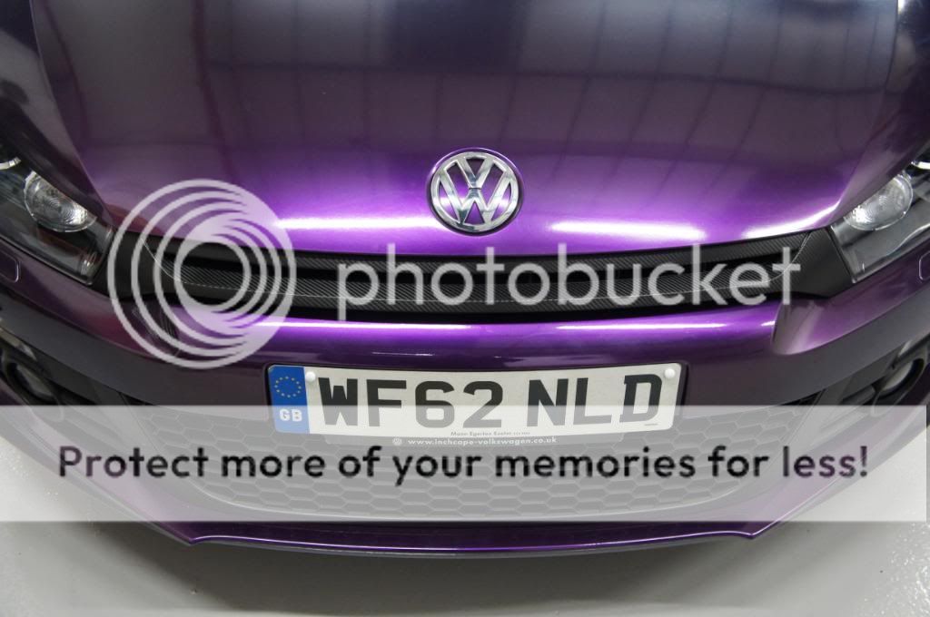 New Scirocco R Line gets some Magic Purple | Detailing World Forum