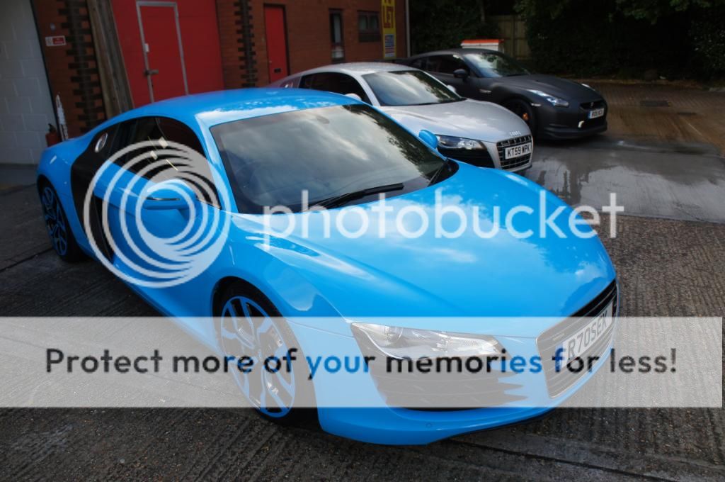 Audi R8 wrap and custom wheels | GTR Forum